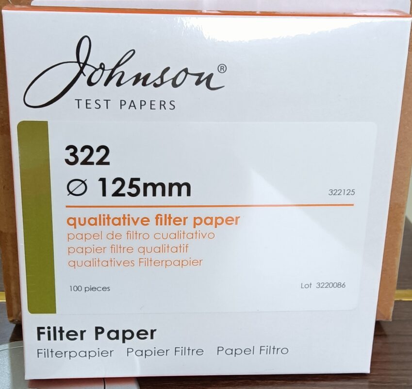 Wet-strengthened Qualitative Filter Papers Ø125mm - Care Source Global