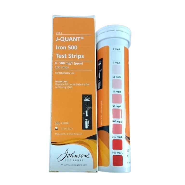 J-QUANT® Iron Test Strip 500 PPM in Dubai, UAE - Caresource