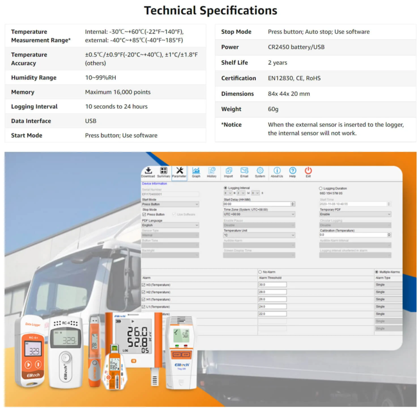 RC-4HC Digital Data Logger in Dubai, UAE - Caresource