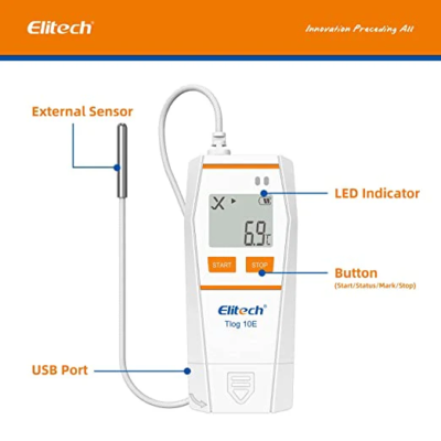 Digital Temperature Data Logger Reusable Temperature Recorder | Bsest Price