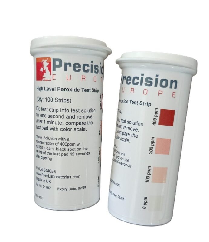 Peroxide Test Strip, 400ppm 100strips in UAE - Shop Now